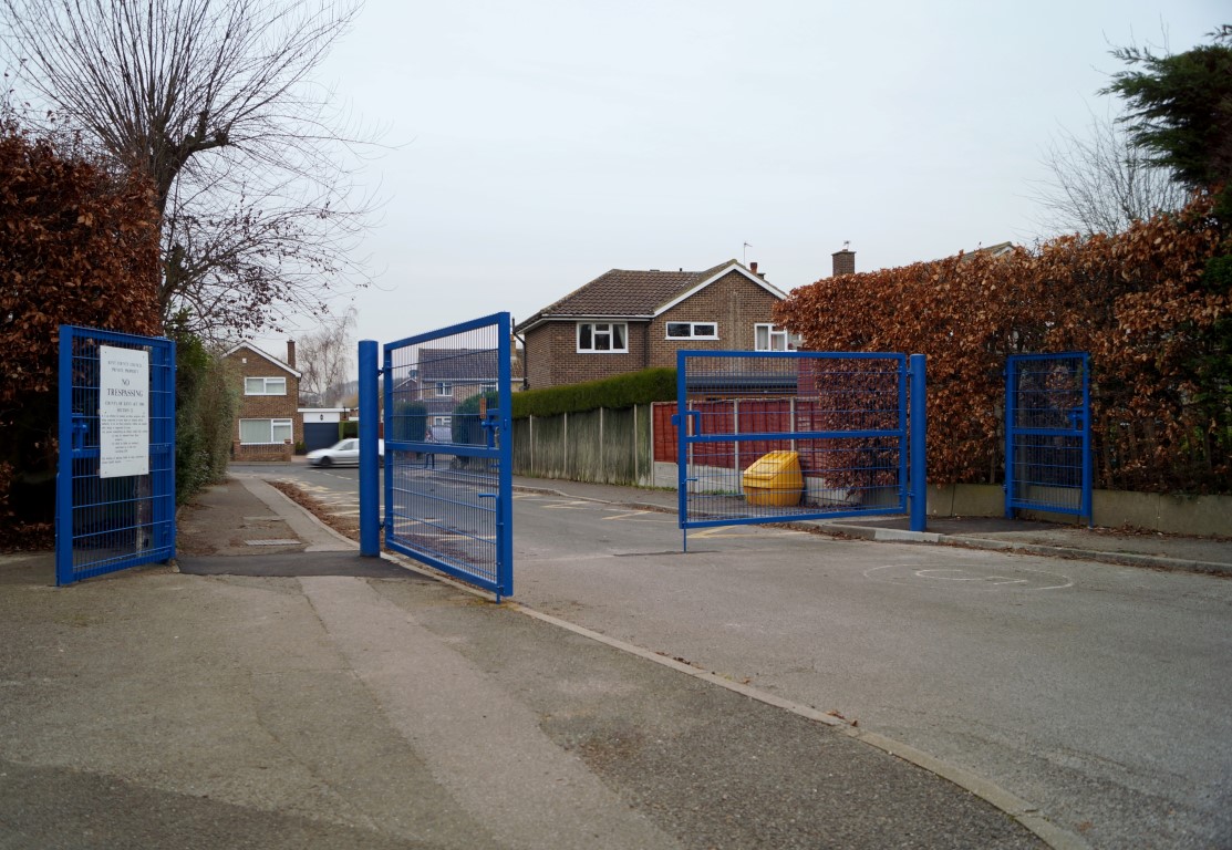 School's New Entrance Gates - Waller Building & Glazing Services Kent